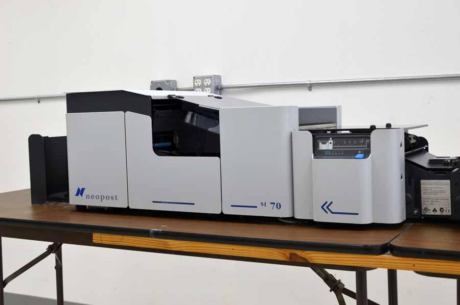 Lot #45: Neopost SI-70 Advanced Mailer Mailing System - WireBids